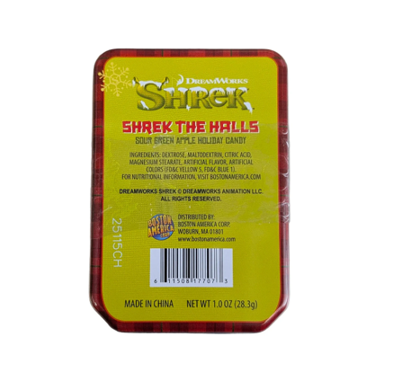 Shrek The Halls Swap Greetings Holiday Candy 28.3g – Redfern ...