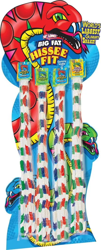 BIG FAT HISSEE FIT SNAKE GUMMY SNAKE 200G – Redfern Convenience Store