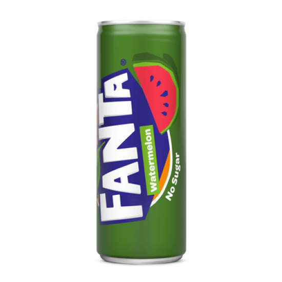 FANTA WATERMELON NO SUGAR "FROM EUROPE " CAN 250ML – Redfern ...