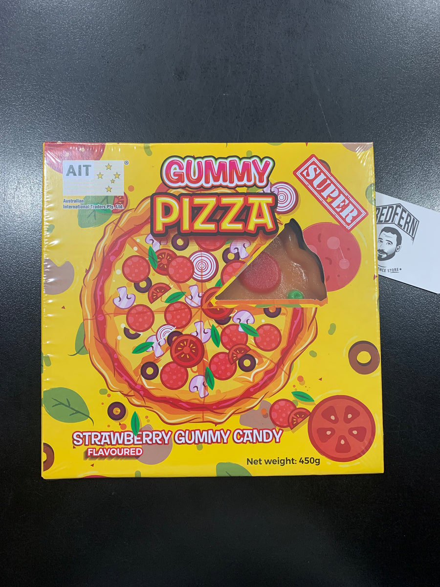 GUMMY PIZZA STRAWBERRY GUMMY CANDY 450G – Redfern Convenience Store